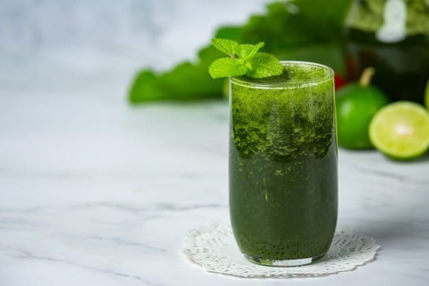5 jugos verdes detox